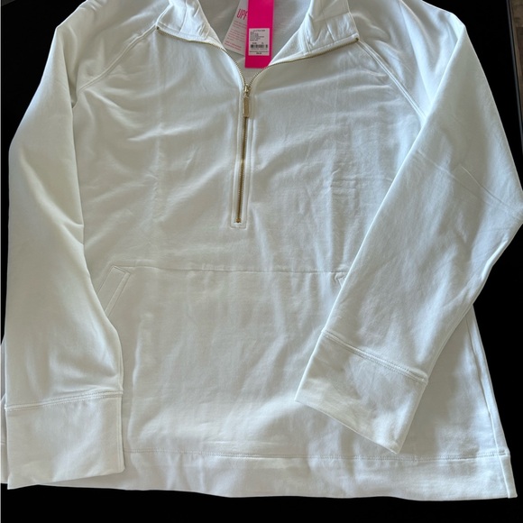 Lilly Pulitzer | Tops | Xl White Lily Pulitzer Skipper Popover | Poshmark